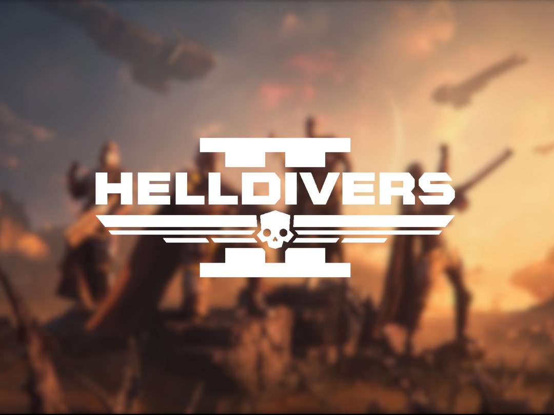 Customizable Helldivers 2 Decal - PC Sticker - Gamer Gift - Car Decal ...