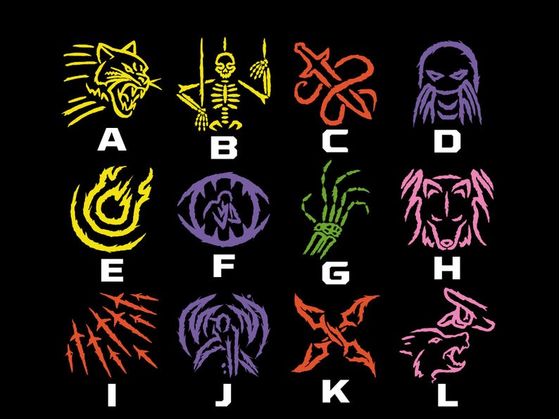Baldurs Gate 3 Spells - More Available, See Images - Bumper Sticker Car ...