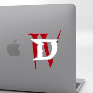 Diablo 4 Logo Sticker, Car Decal, Diablo IV Sticker, Diablo 4 Decal ...