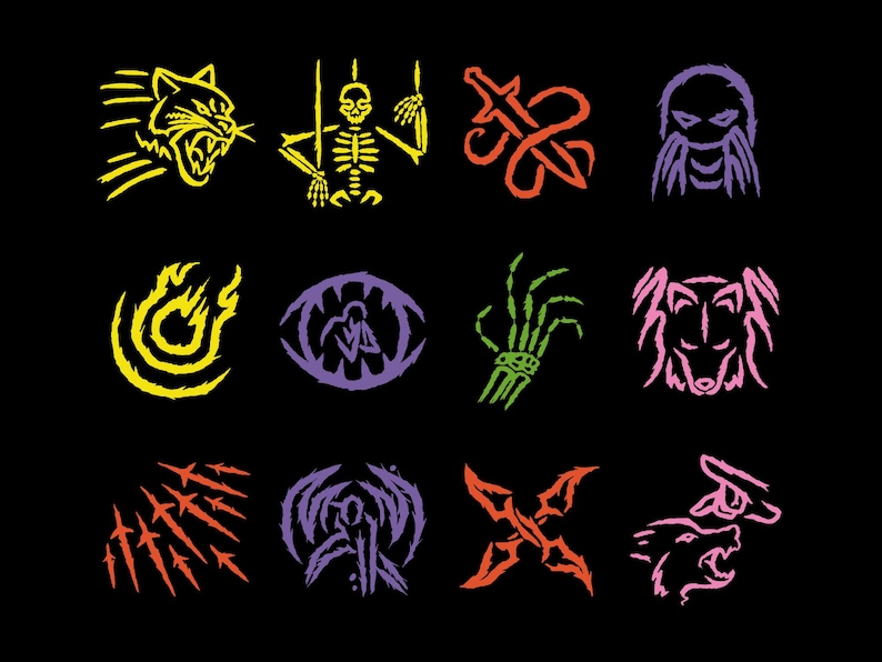 Baldurs Gate 3 Spells - More Available, See Images - Bumper Sticker Car ...