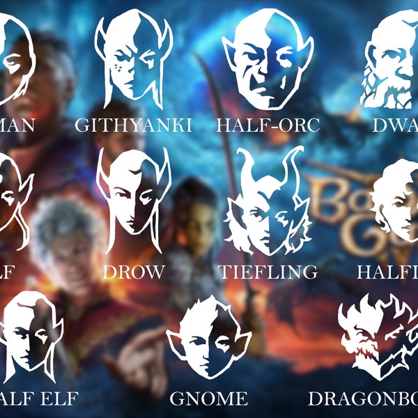 Baldurs Gate Sticker - Etsy