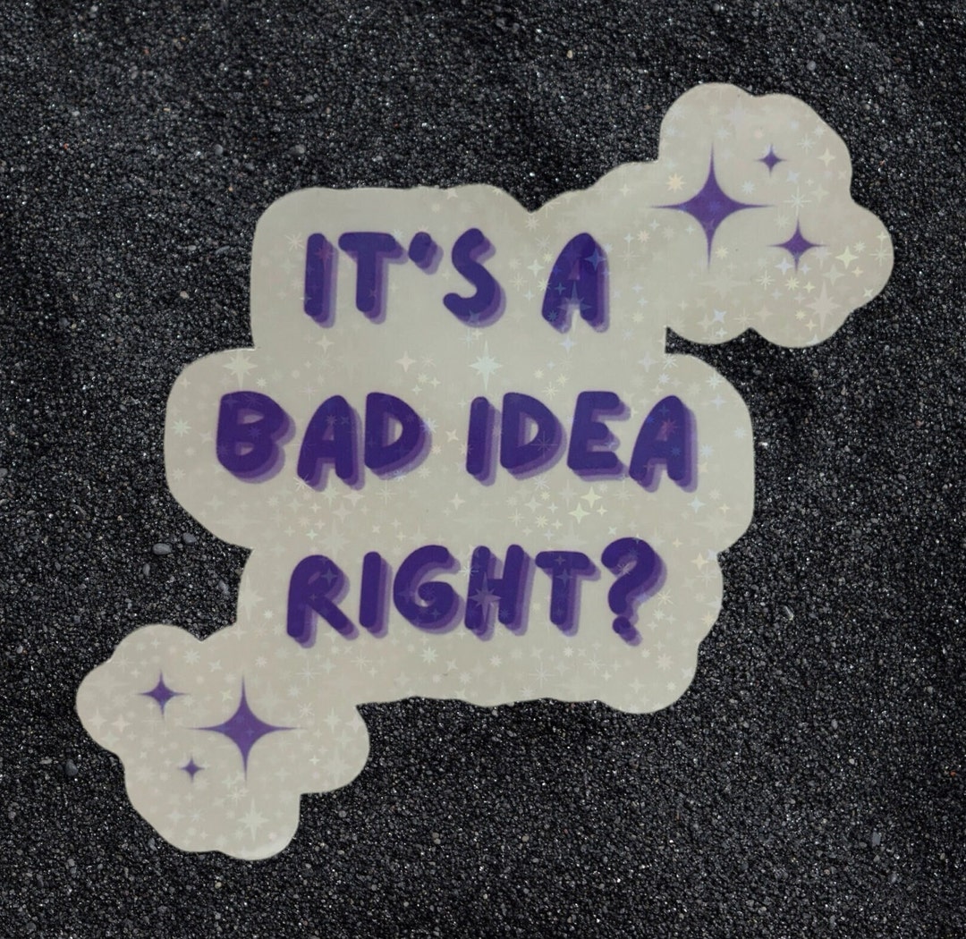 Olivia Rodrigo GUTS Album Tour Sticker It's a Bad Idea Right ...