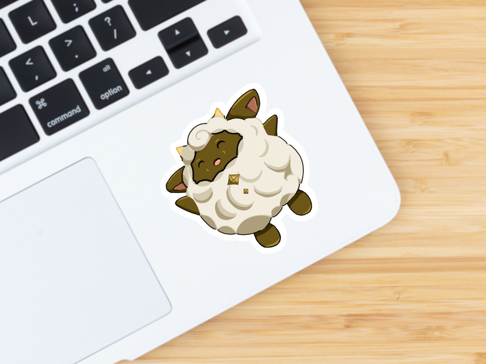 Cute Palworld Lamball Waterproof Stickers Phone Notebook Laptop PC ...