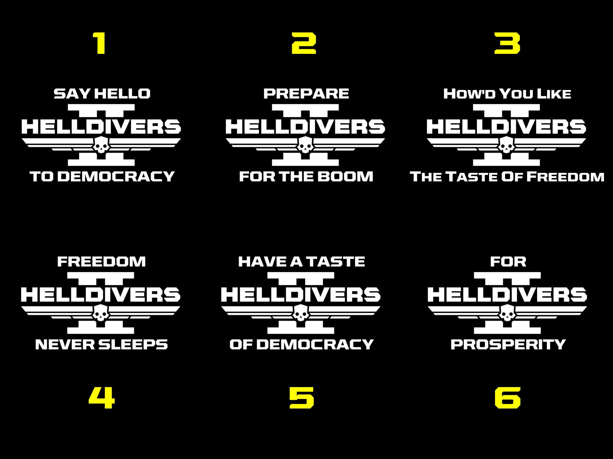 Customizable Helldivers 2 Decal PC Sticker Gamer Gift Car Decal Bumper ...