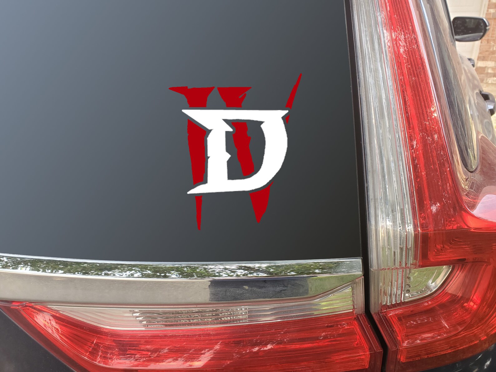 Diablo 4 Logo Sticker, Car Decal, Diablo IV Sticker, Diablo 4 Decal ...