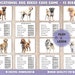 Dog Breeds - Printable Educational Dog Breed Cards - 72 Breeds - Learn ...