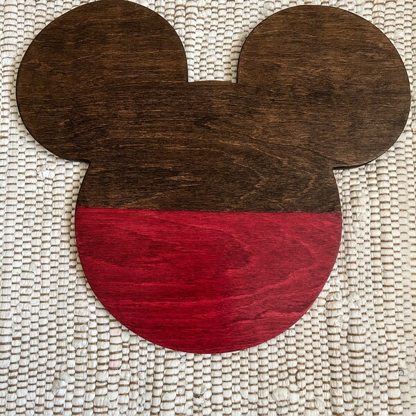 Mickey Mouse Cutting Board - Etsy