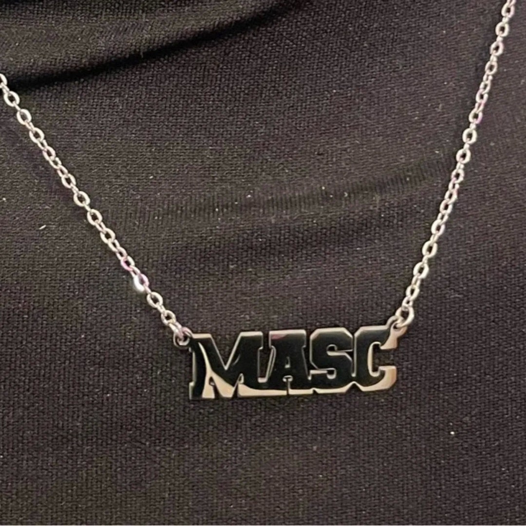 MASC Stainless Steel JOCK Tribe Chain and Pendant - Etsy