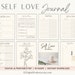 Self Love Journal, Self Love Printable, Mental Health Journal ...