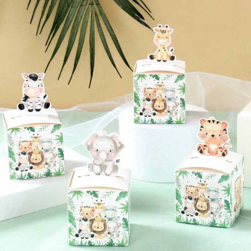 Animal Favor Boxes - Etsy