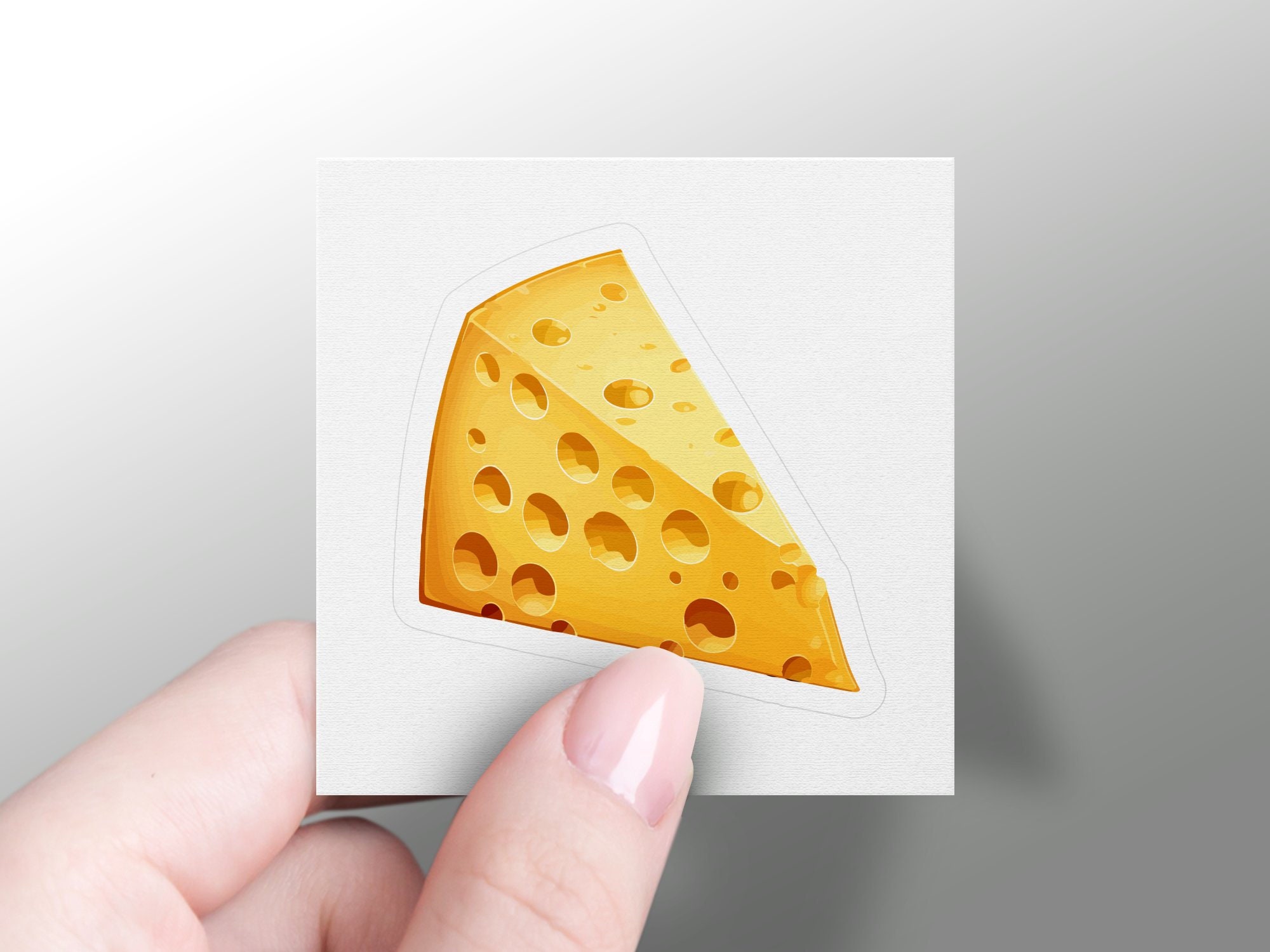 Cartoon Swiss Cheese SVG Png Eps, Commercial Use Clipart Vector ...