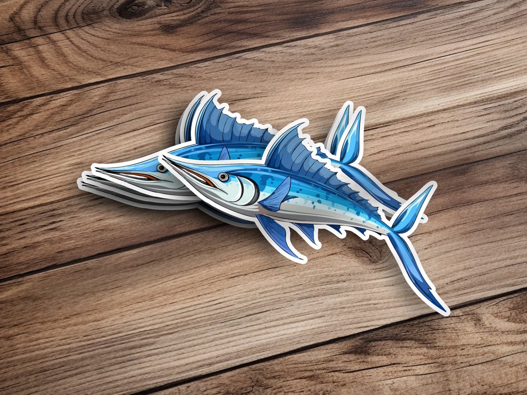 Cartoon Swordfish SVG Png Eps, Commercial Use Clipart Vector Graphics ...