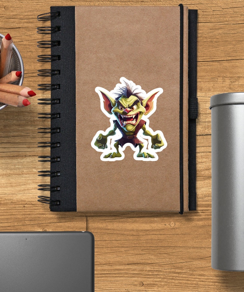Cartoon Goblin SVG Png Eps, Commercial Use Clipart Vector Graphics for ...