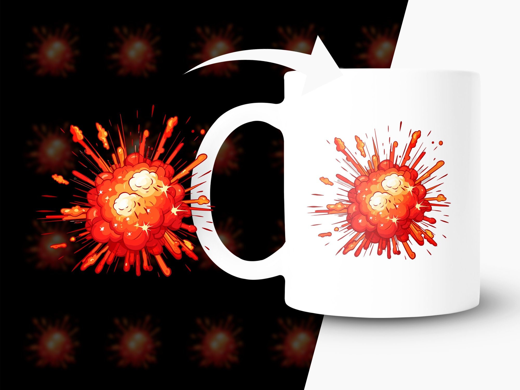 TNT Explosion SVG Png Eps, Commercial Use Clipart Vector Graphics for ...