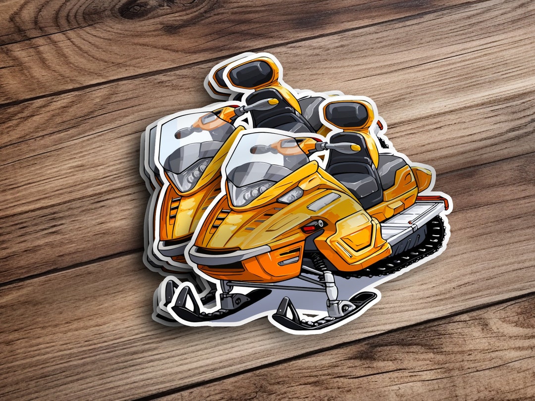 Cartoon Snow Moblie SVG Png Eps, Commercial Use Clipart Vector Graphics ...