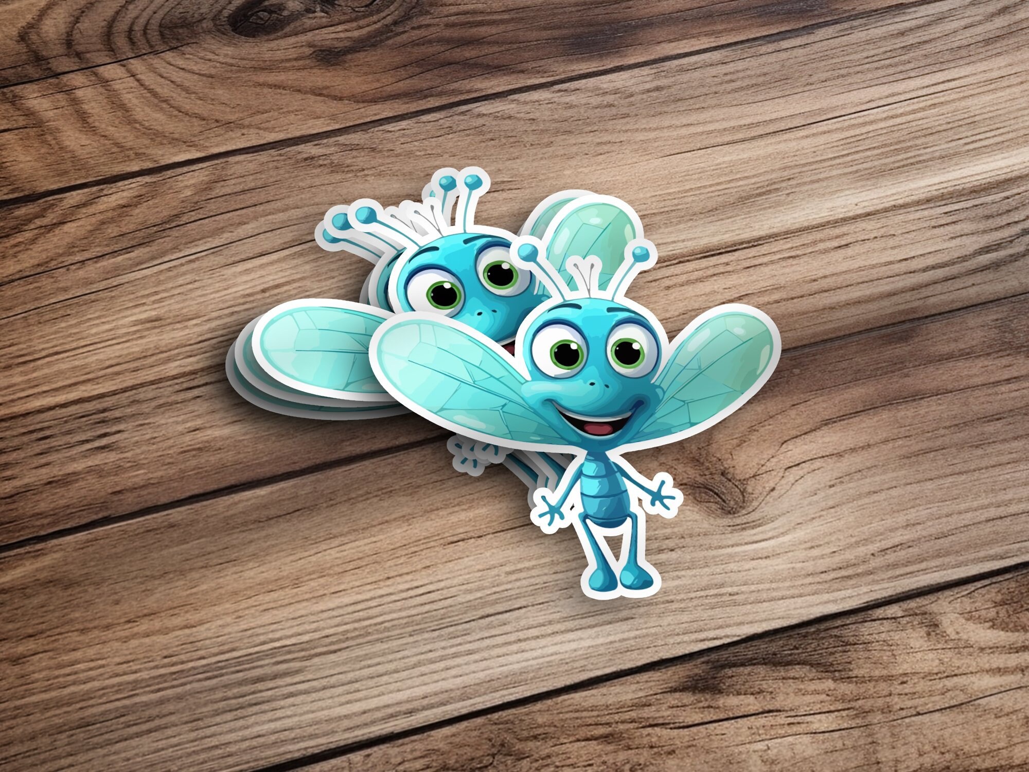 Cartoon Blue Bug SVG Png Eps, Commercial Use Clipart Vector Graphics ...
