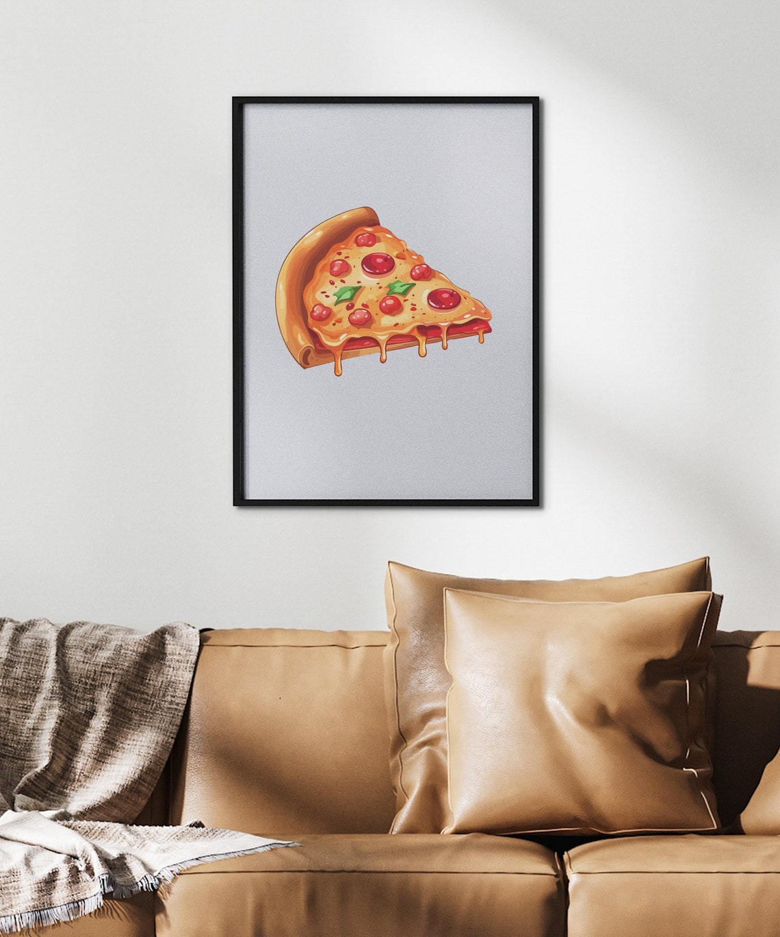 Cartoon Pizza Slice SVG Png Eps, Commercial Use Clipart Vector Graphics ...