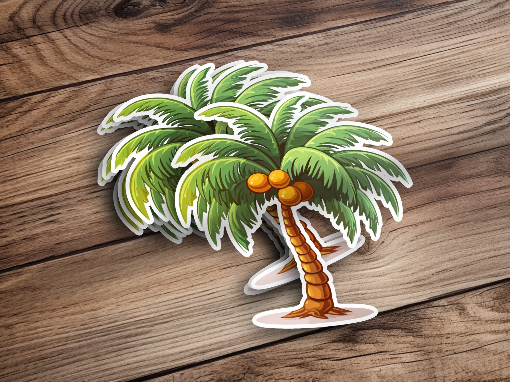 Cartoon Palm Tree SVG Png Eps, Commercial Use Clipart Vector Graphics ...