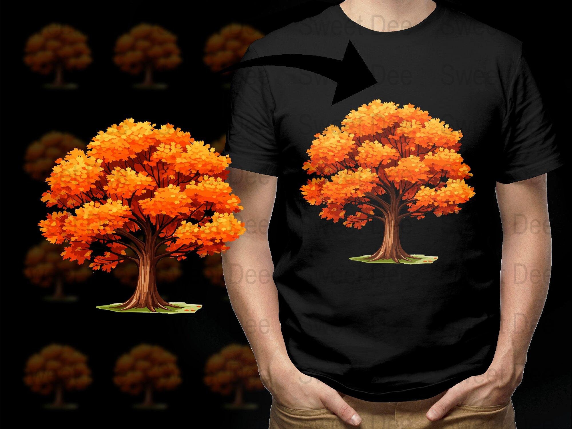 Cartoon Cute Maple Tree Svg Png Eps, Commercial Use Clipart Vector ...