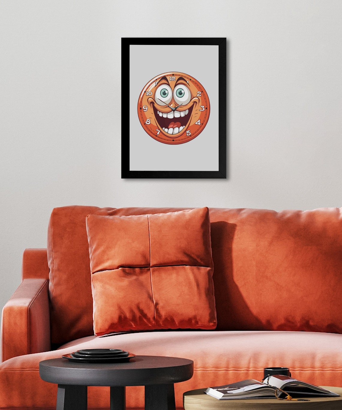 Cartoon Clock Face SVG Png Eps, Commercial Use Clipart Vector Graphics ...