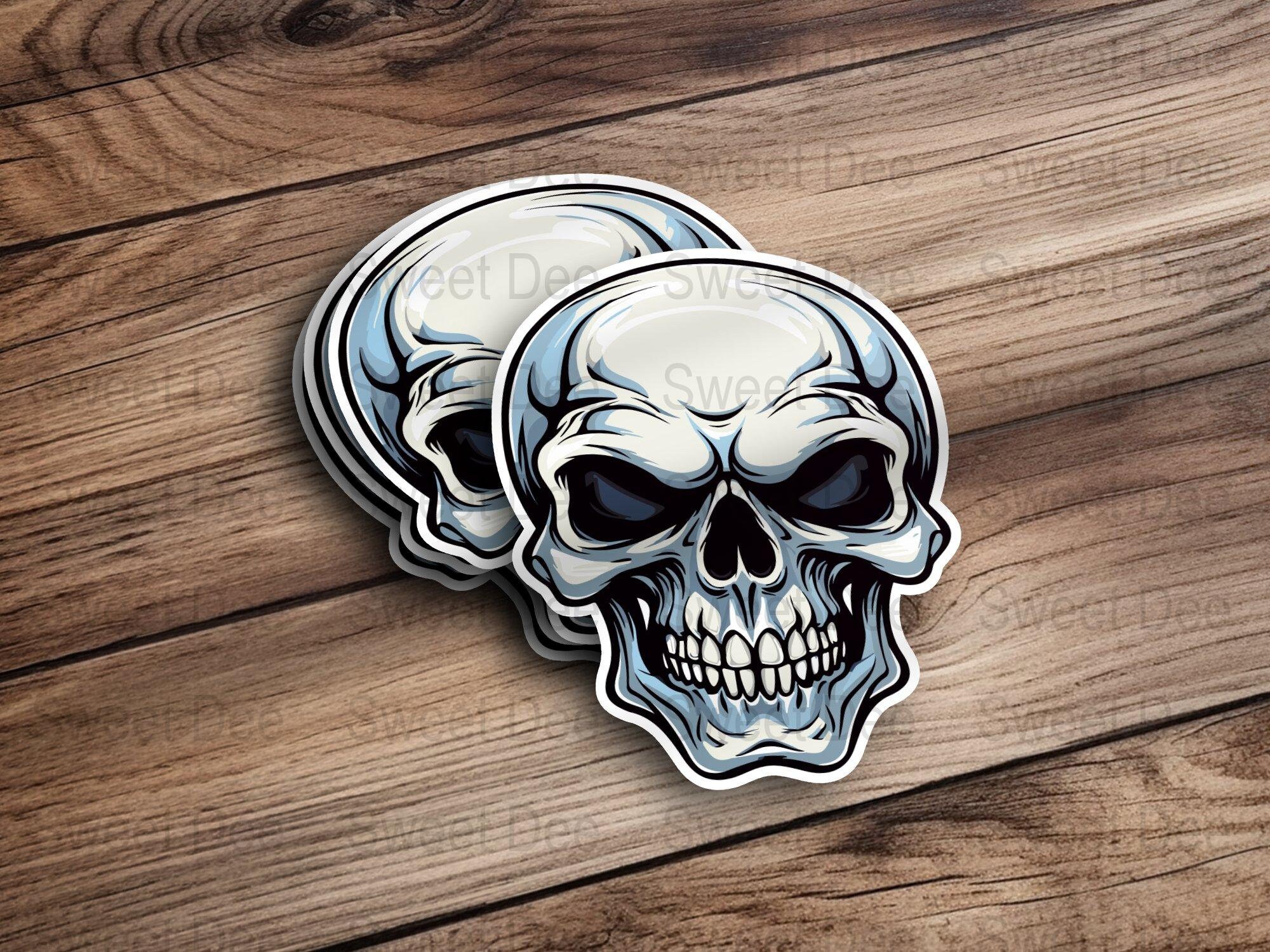 Cartoon Skull Svg Png Eps Commercial Use Clipart Vector - Etsy