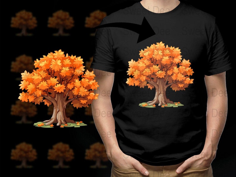 Cartoon Maple Tree Svg Png Eps, Commercial Use Clipart Vector Graphics ...