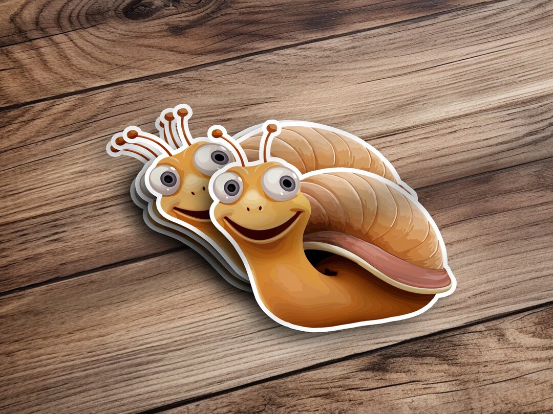 Cartoon Snail SVG Png Eps, Commercial Use Clipart Vector Graphics for ...