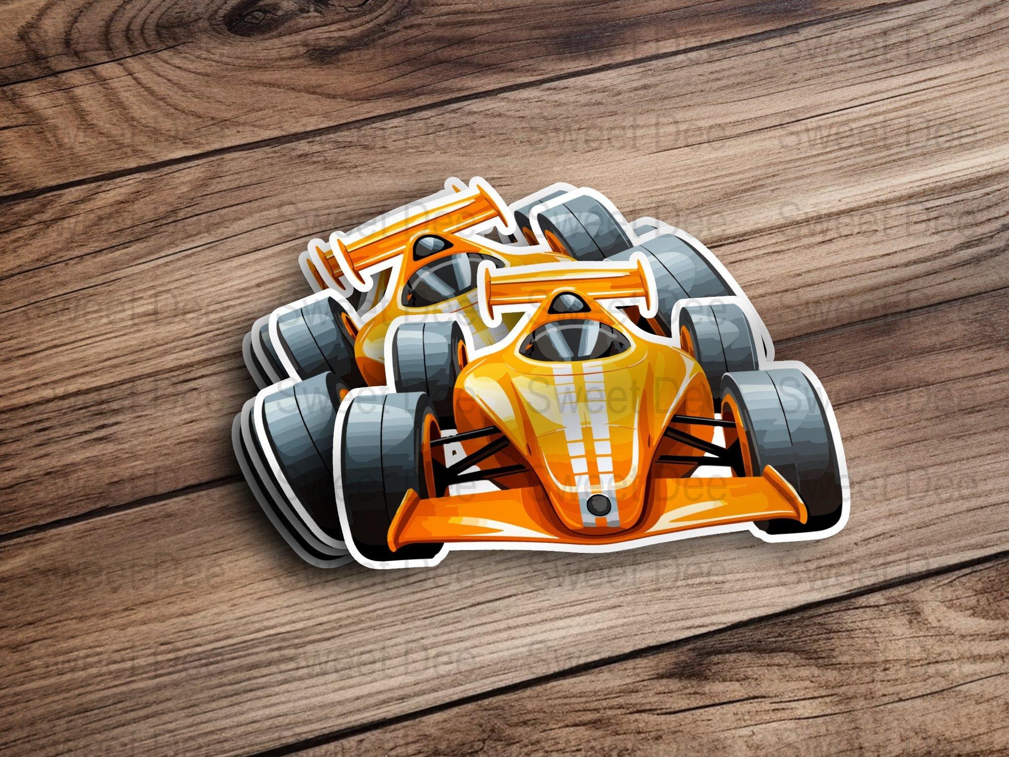 Cartoon Race Car Bundle Svg, Commercial Use Clipart Vector Graphics for ...