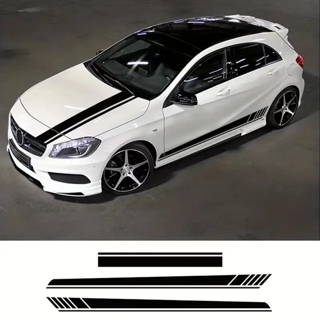 Car Vinyl Sticker Hood Decal Design Mercedes AMG Audi RS BMW M - Etsy