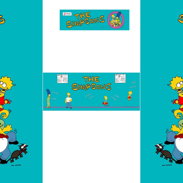 Arcade Cabinet Decals - Etsy