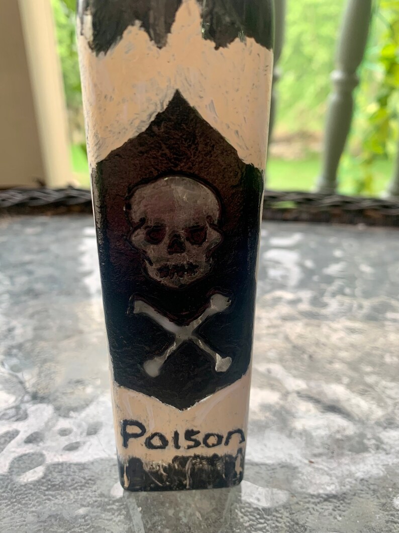 Addams Family Values Wednesday Poison Bottle - Etsy Israel
