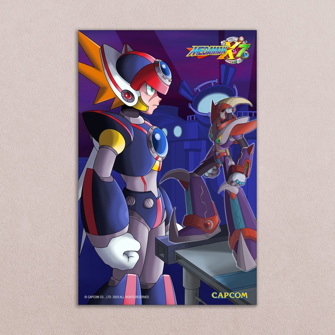 Mega Man X7: Axl & Red Alert - 11x17 Fan Art - Etsy