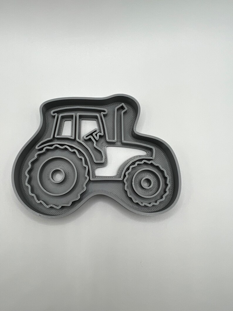 Farm Tractor Cookie Cutter Cookie Dough, Clay, Fondant, Leather ...