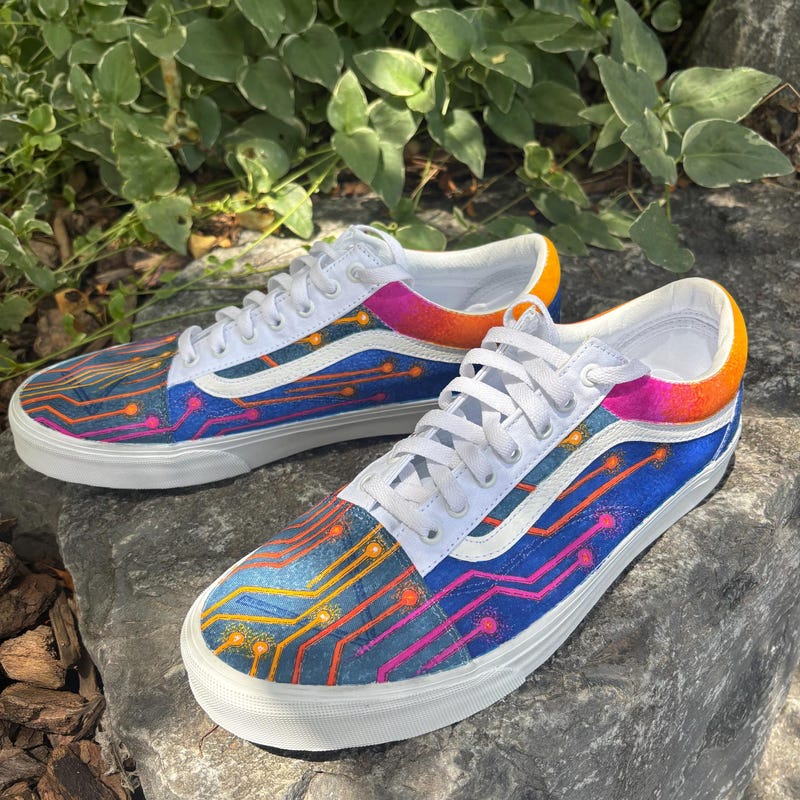 Painted Keds - Etsy