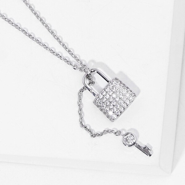 Heart Key Necklace - Etsy