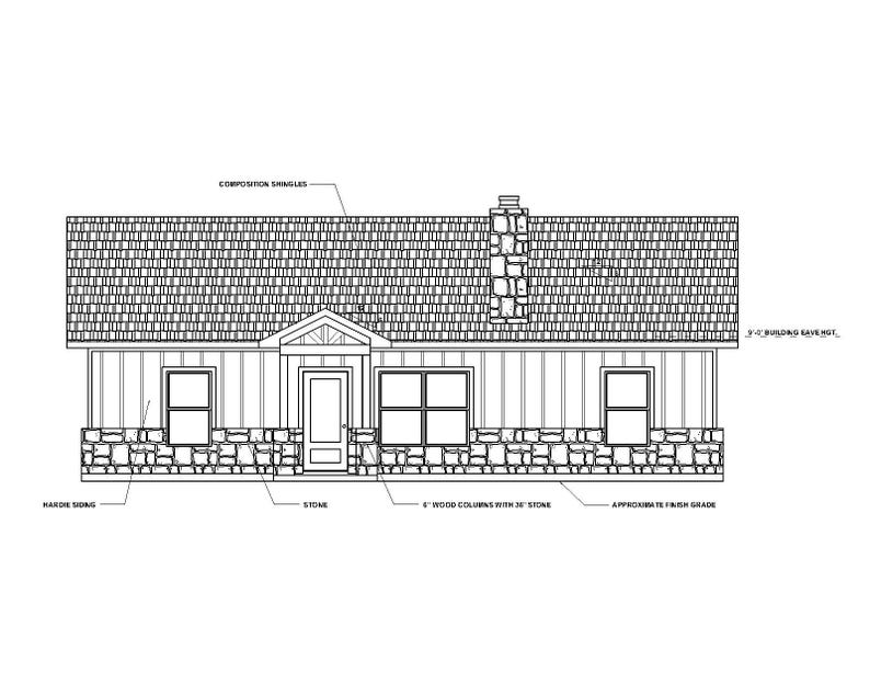 Small House CAD Files - House Plan Home Designed Custom House Plan ...