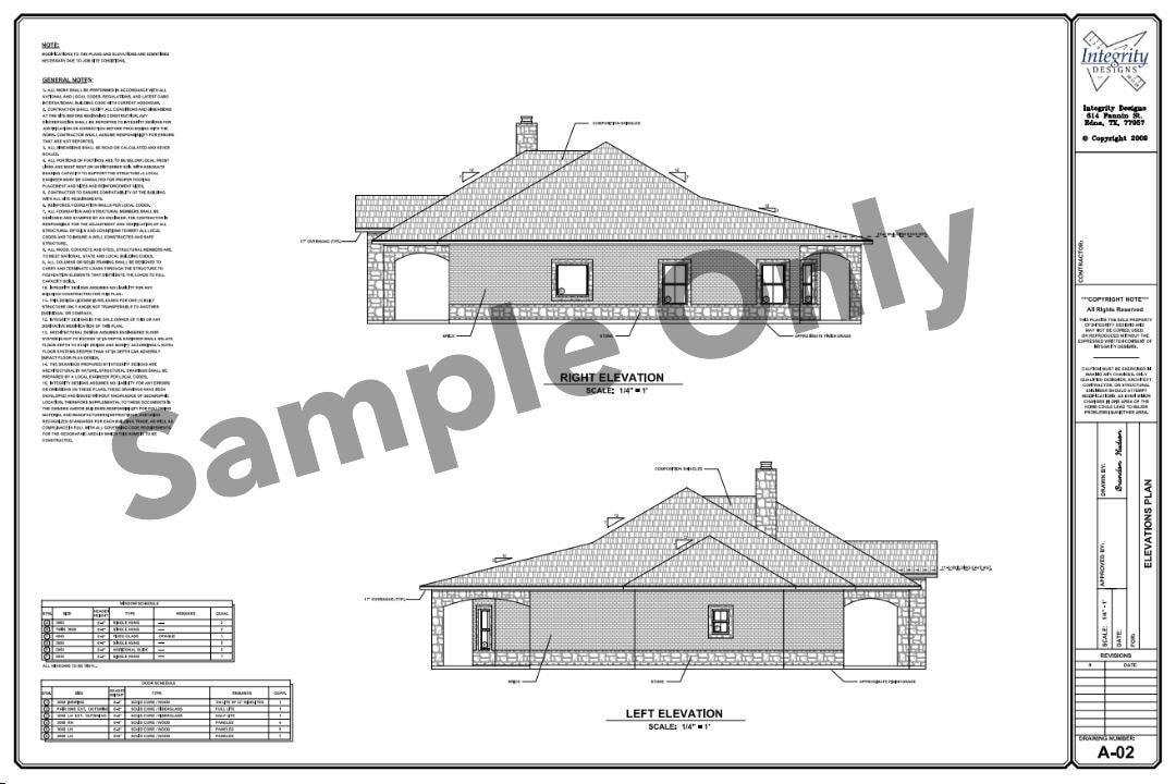 Custom House Plans - Custom Designed Blueprints - Etsy