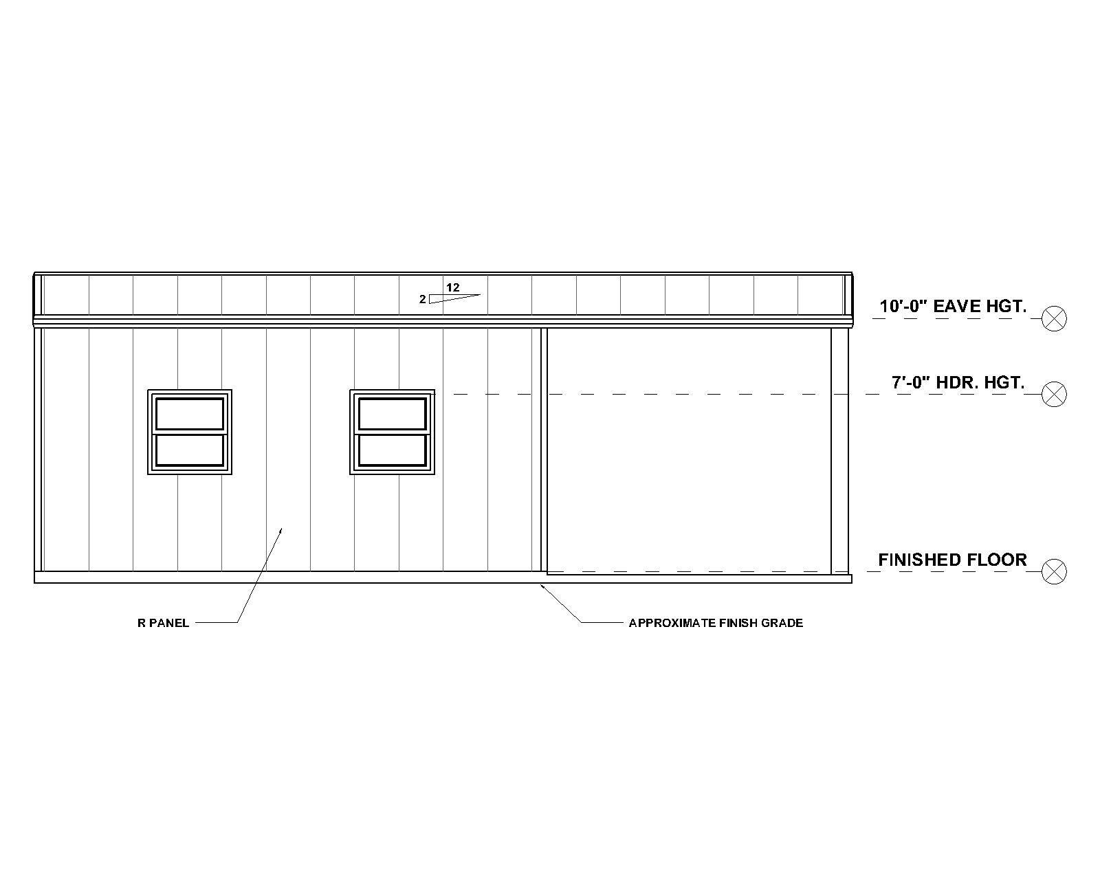 Camp House Plan: 410 Sq Ft Barndominium PDF Blueprints - Etsy