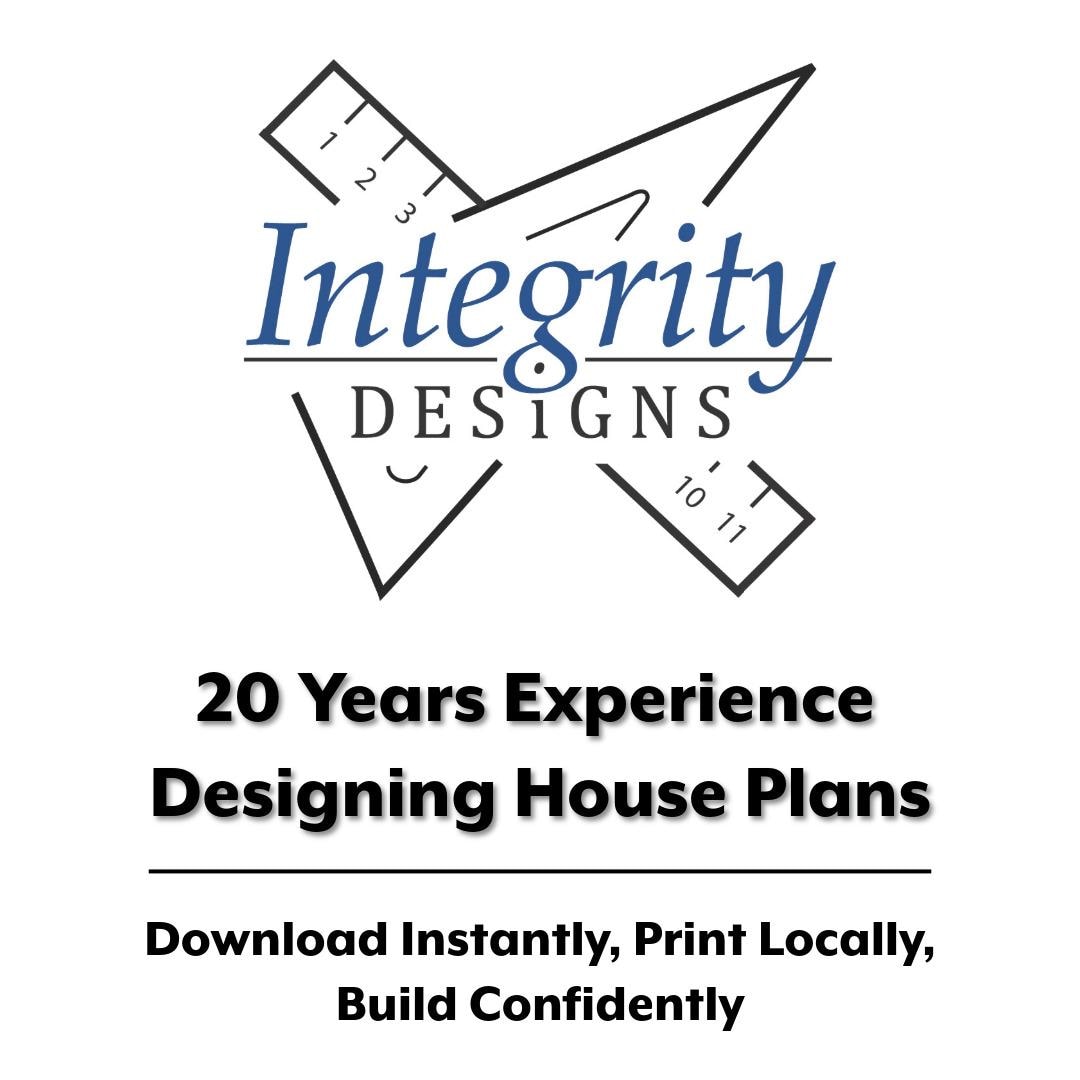 3 Bedroom Floor Plan CAD File: Custom Home Design Blueprints (digital ...