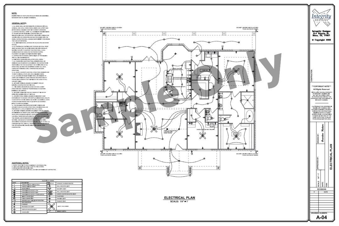 Custom House Plans - Custom Designed Blueprints - Etsy