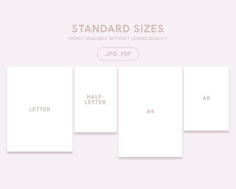 Course Planner Page, Letter, Half Letter, A4, A5 - Etsy