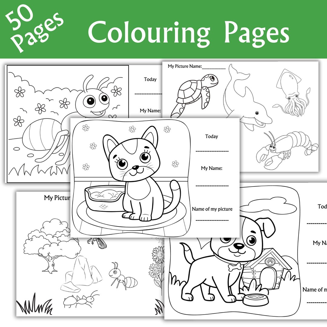 Printable Colouring Pictures of Animals Animal Images for Colouring ...