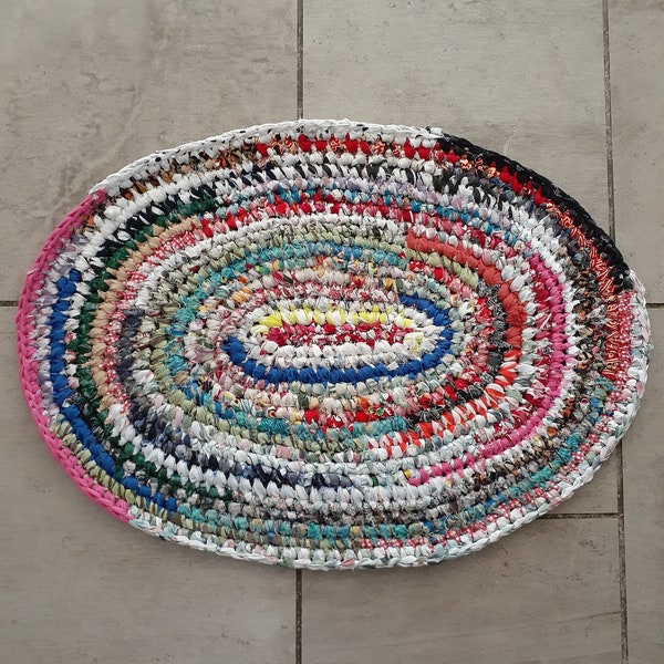 Rag Rug - Etsy
