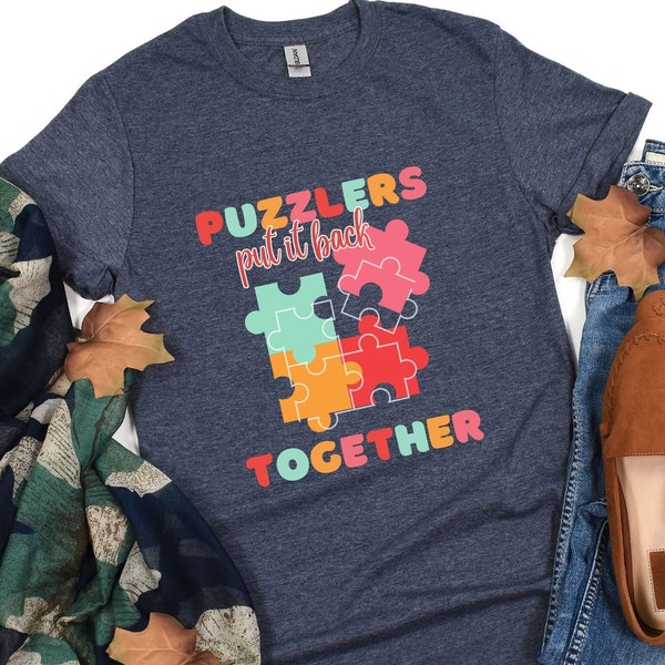 Puzzle Shirt - Etsy