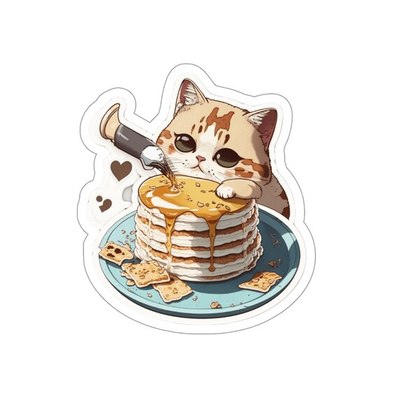 Eating Pancakes Cartoon