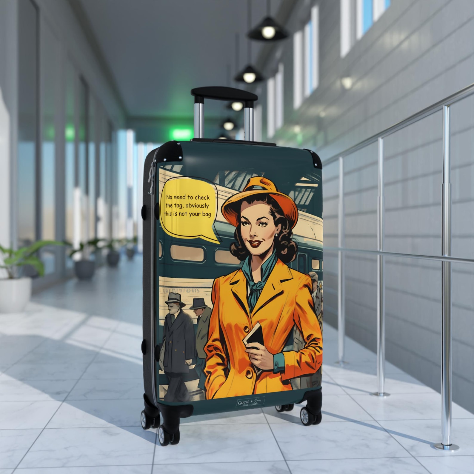 No Need to Check the Tag Suitcase, Carry On, Suitcase With ...
