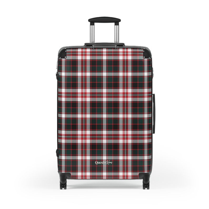 Scottish Tartan Plaid Carry-on Suitcase, Rolling Luggage - Etsy