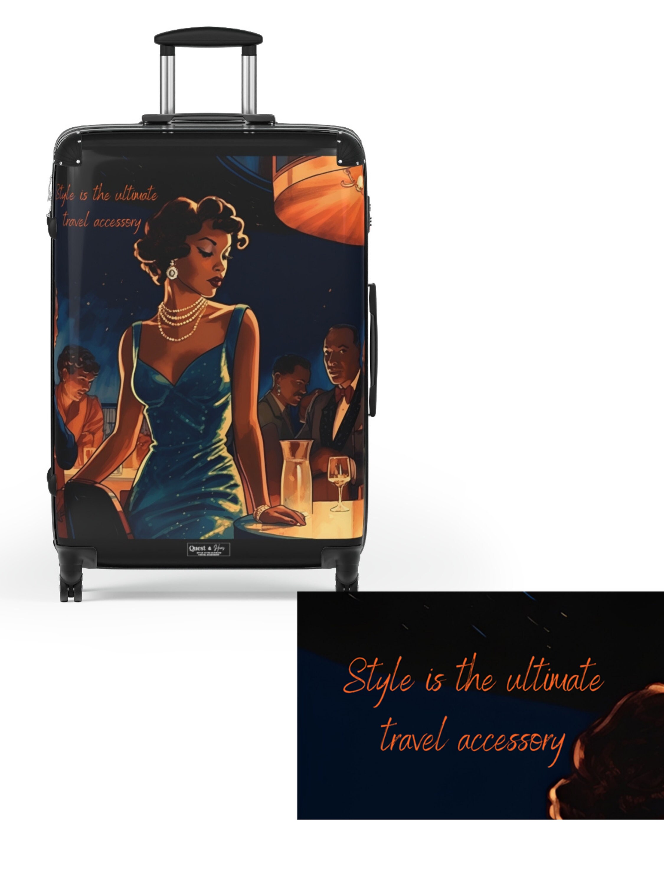 Style I S the Ultimate Travel Accessory, Suitcase, Carry On, With ...