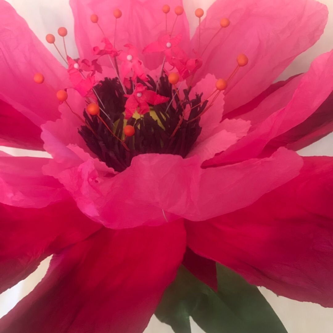Magenta Dancing Flower Giant Paper Flower Amazing Super - Etsy
