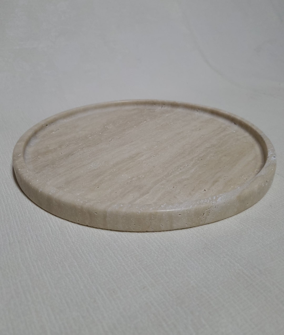 10 Travertine Tray-travertine Plate-catcher-hand Made natural Stone ...